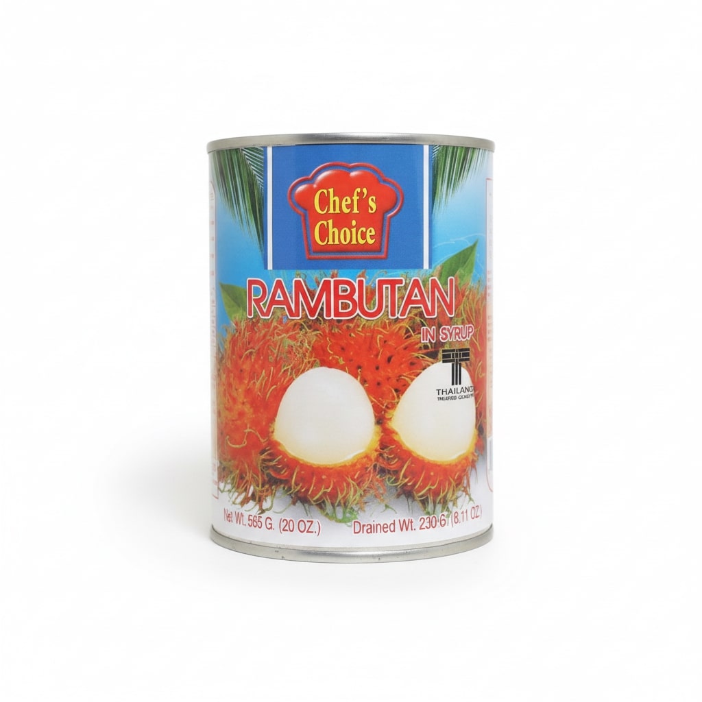 Rambutan in Syrup 565g | Delicious Tropical Fruit by Chef's Choice ...