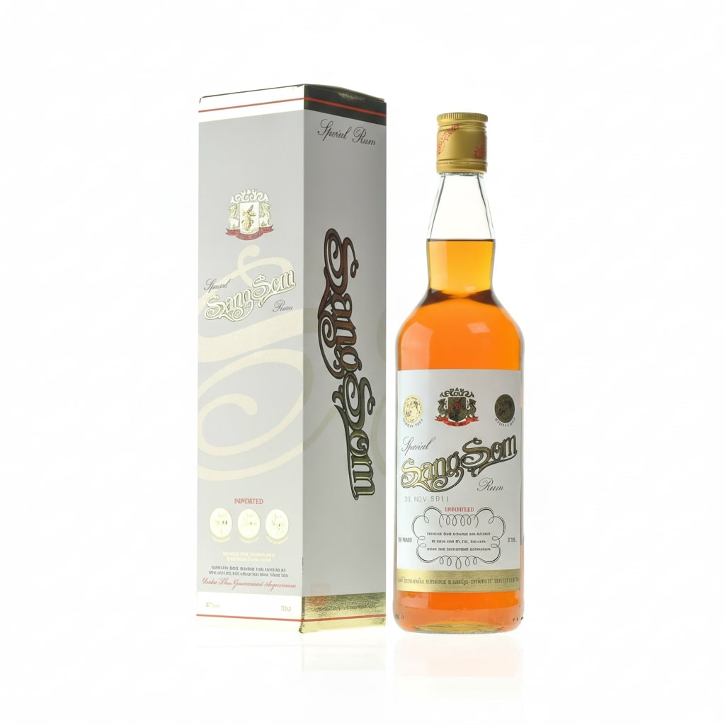 SangSom Thai Rum 700ml - Authentic Thai Spirit & Premium Quality – Thai ...