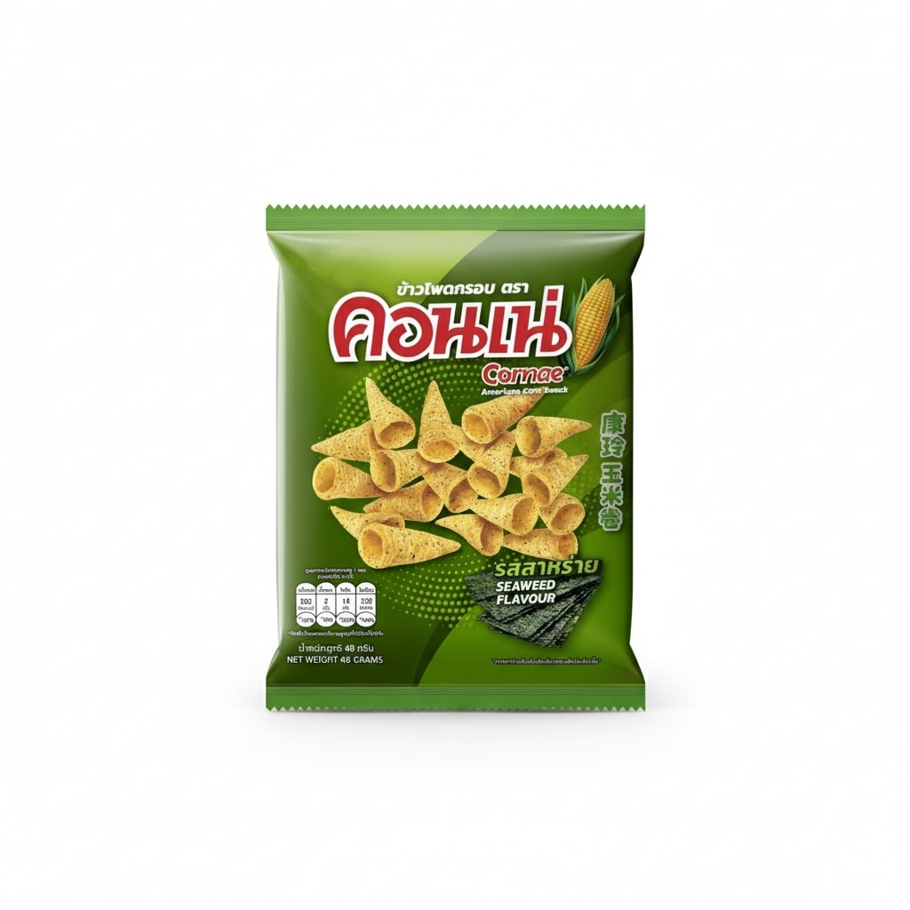 Seaweed Snack - Crispy Corn Cone with Umami Flavor – Thai Food Store